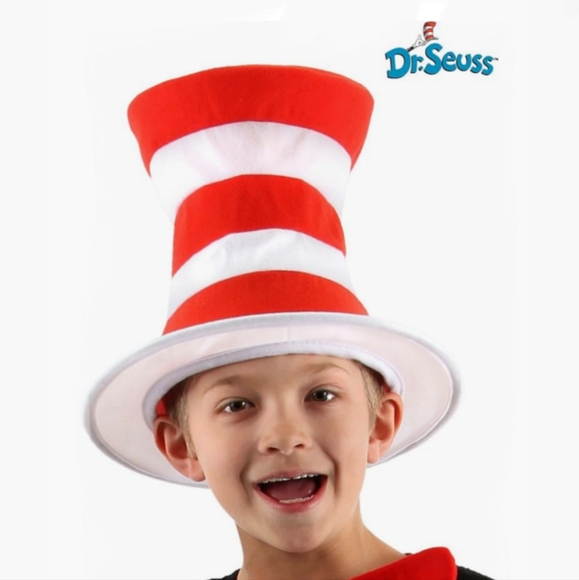 Dr. Seuss | Costumes | Kids Dr Seuss Cat In The Hat Red White Striped ...